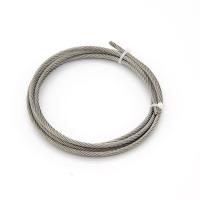 China Premium 304 / 316 1x19 Stainless Steel Wire Rope For Rigging And Lifting for sale