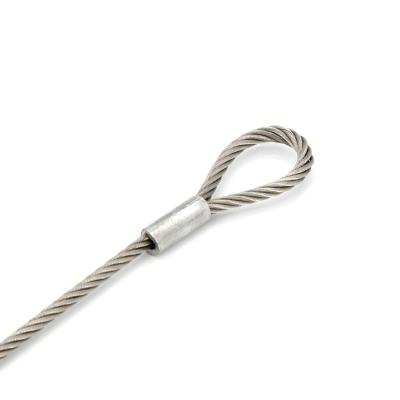 China 316 Stainless Steel 7x7 Wire Rope For Outdoor Architectural Heavy Duty  4.76mm-10mm for sale