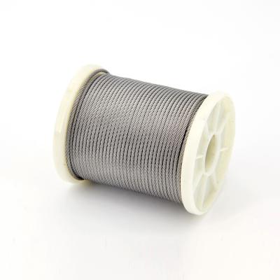 China Stainless Steel Wire Rope 6*19S+IWR 6mm -32mm Nominal Diameter For Bridge Cable for sale