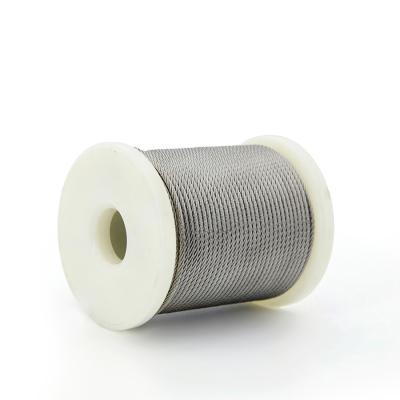 China 8mm - 18mm Stainless Steel Wire Rope 1x19 For Fixed Railing for sale