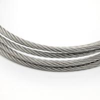 China Bright no burrs Stainless Steel Wire Rope 8*26WS+IWR 8mm - 32mm Strong Toughness for sale