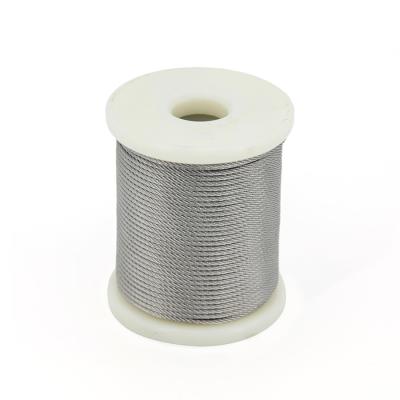 China Artistic And Structural Design Projects 7x19 Stainless Steel Wire Rope 316 Ss Wire Rope for sale