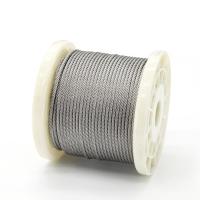 China 1.5mm 1.8mm 2mm 2.5mm Ss Wire Rope  6*7+IWS 7x7 Wire Rope for sale