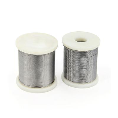 China 316 304 Stainless Steel Wire Rope For Architectural And Decorative Suspension Systems for sale