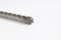 China Elevator And Cable Car Systems 7x19 Stainless Steel Wire Rope Smooth Surface Finish for sale