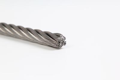 China Elevator And Cable Car Systems 7x19 Stainless Steel Wire Rope Smooth Surface Finish for sale