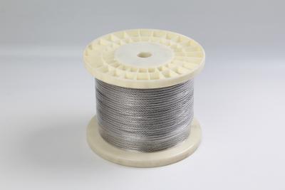 China Typically 1570 MPa Tensile Strength 1 37 Stainless Steel Wire Rope with 20 Years Manufacture and Breaking Strength Depends Diameter Grade for sale