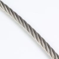 China Certified 304 316 Stainless Steel Wire Rope For Lifting & Rigging ISO Approved for sale