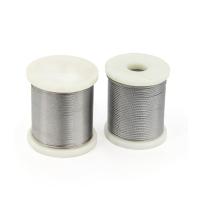 China High Tensile Stainless Steel Traction Rope with Thimble & Clamp Hardware Included for sale