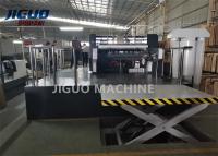 China Lead Edge Automatic Paper Creasing Machine Feeding Die Cutting Machine for sale