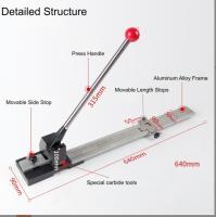 China Creasing Matrix Cutter Be Used With Automatic Die Cutting Machine Automatic Creasing Strip Cutter for sale