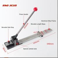 China Creasing Matrix Cutter Precision Creasing Strip Cutting Equipment for sale