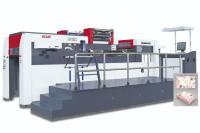 China High Speed Automatic Hot Foil Stamping Machine Max. Stamping Range 103*730mm 5 Foil Rollers for sale