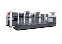 China Heavy Pressure Automatic Hot Foil Stamping Machine With Max Delivery Pile Height 1400mm 38KW Total Power for sale