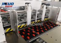 China Corrugated Board Package Box Die Cutting And Stripping Machine Lead Edge Feeding Wine Gift Box for sale