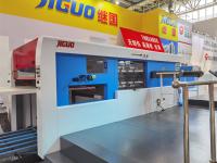 China 900t Pressure Die Cutting Stripping Machine Cardboard Paper Heating Embossing for sale