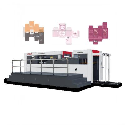 China MYP-1060H Carton Box Automatic Creasing Die Cutting Machine With Stripping Flatbed Die Cutter for sale
