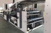 China 5 Ply Corrugated Flute Laminator Machine Three In One Automatic High Speed for sale