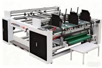 China Dual-panel Carton Folding And Gluing Machine For A-E Corrugated Board Packaging Box for sale