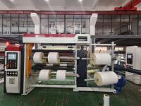 China Full Automatic Slitting And Rewinding Machine For Paper Roll / Plastic Film for sale