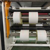 China Full Automatic Slitting And Rewinding Machine For Paper Roll / Plastic Film for sale