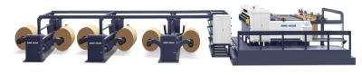 China JIGUO ZWC-1400-6 Paper Sheeter Cutter Machine, Reference weight of cutting paper:50-500g/m2,Max.Diameter of paper:1650mm(65〃)Max,Maximum cutting speed:300cuts/min for sale