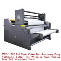 China ZWC-1100D Roll Sheet Cutter Machine Heavy-Duty Automatic Cutter For Wripping Paper Packing Bags And Non-woven Towel for sale