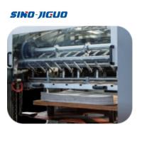 China Corrugated Creasing Used Die Cutter Accurate ±0.1mm Max Paper Size 810×610mm 250 Tons for sale