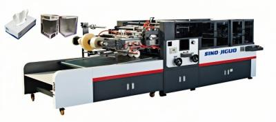 China JIGUO Efficient Corner Cutting and Creasing Window Patching Machine For Packaging for sale