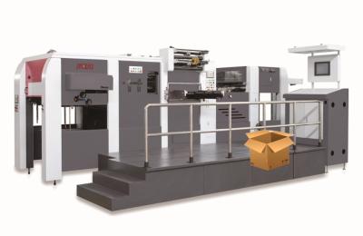 China JIGUO TMY-1500H Automatic Die Cutting & Foil Stamping Machine,Max.Diecutting Speed:5000s/h,Max.Stamping Speed:4500s/h,NO.of Foil Rollers:Vertical: 3; Horizontal: 2. for sale