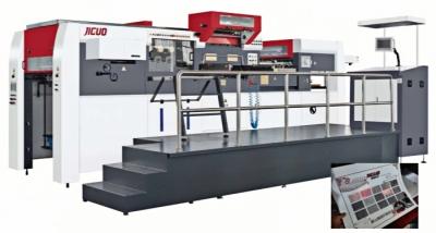China TMY-1320H Automatic Die Cutter & Hot Foil Stamping Machine (JIGUO) Working Area: 1300×940mm, Speed: 6000 s/h, Accuracy: ±0.1mm for sale