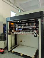 China JIGUO YH-900G Automatic Servo Hot Stamping Mahcine,Max. stamping size:700X520 (mm),Suitable sheet thickness:105-3000gsm ,Number of stamping roller:Two rollers for sale