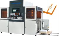China JIGUO YH-1200G Automatic Servo Hot Stamping Mahcine,Suitable sheet thickness	：120-3000gsm，Number of stamping roller：Three rollers ，Stamping working speed：1100~1400 s/h for sale