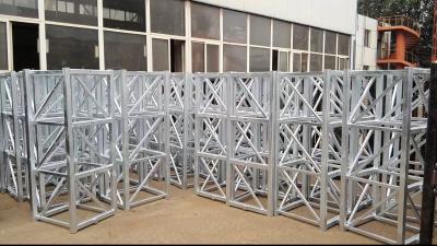 China Passenager Hoist Parts 4.0mm Thickness Mast Tower With Rack For WICKHAM Building Hoist for sale