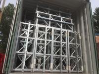 China Passenager Hoist Parts 4.0mm Thickness Mast Tower With Rack For WICKHAM Building Hoist for sale