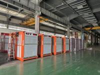 China Intelligent SC200/200 58m/Min Building Material Hoist In Construction Site for sale