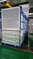 China Hot Galvanized 0-46m/Min Rack And Pinion Construction Hoist For Passenger color customized for sale