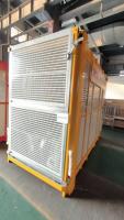China Double cages mid-speed with Rack and Pinion Building Hoist/ 2000kgs Load with Inverter and hot galvanized mast for sale