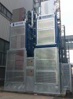 China SC200/200 Double Cage Building Construction Hoist Lift CE Certification •	Frequency conversion control  Heavy duty load capacity for sale