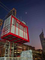 China Intelligent SC200/200 58m/Min Building Material Hoist In Construction Site for sale