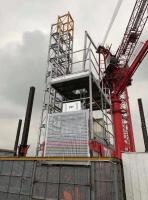 China SC200/200G shaft lift building hoist with hot galvanized Material Building Construction Lift Assembled Inside for sale