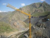 China Electric 50Hz Self Climbing Tower Crane With 12ton Lifting Capacity Panel Type for sale