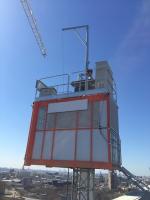 China Fully Automated Construction Hoist Elevator , 75kw Building Hoist Lift for sale