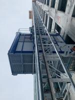 China Fully Automated Construction Hoist Elevator , 75kw Building Hoist Lift for sale
