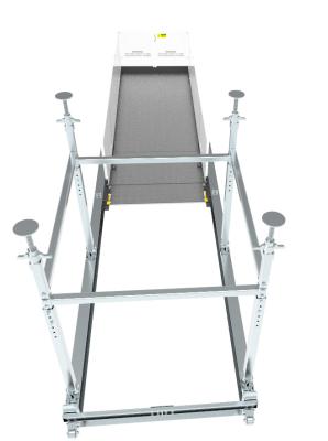 China 2.2m Width Retractable Or Solid Material Crane Deck For Material Transport for sale