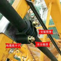 China Oil Resistant Crane Electrical Cable , 3×16mm2 Black Electrical Cable for sale