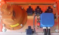 China Building Hoist Parts 2.0m/S 65kN SAJ Safety Device With Micro Switch for sale