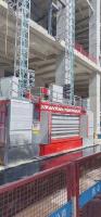 China Hot Galvanized SCE400G Construction Personnel Hoist Rack And Pinion Type rack and pinion construction hoist for sale