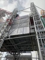 China Twin Mast SCE500 Building Site Hoist For 30 Passenger heavy duty lifter/dual mast heavy duty hoist with big cage for sale