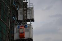 China Intelligent SC200/200 58m/Min Building Material Hoist In Construction Site for sale